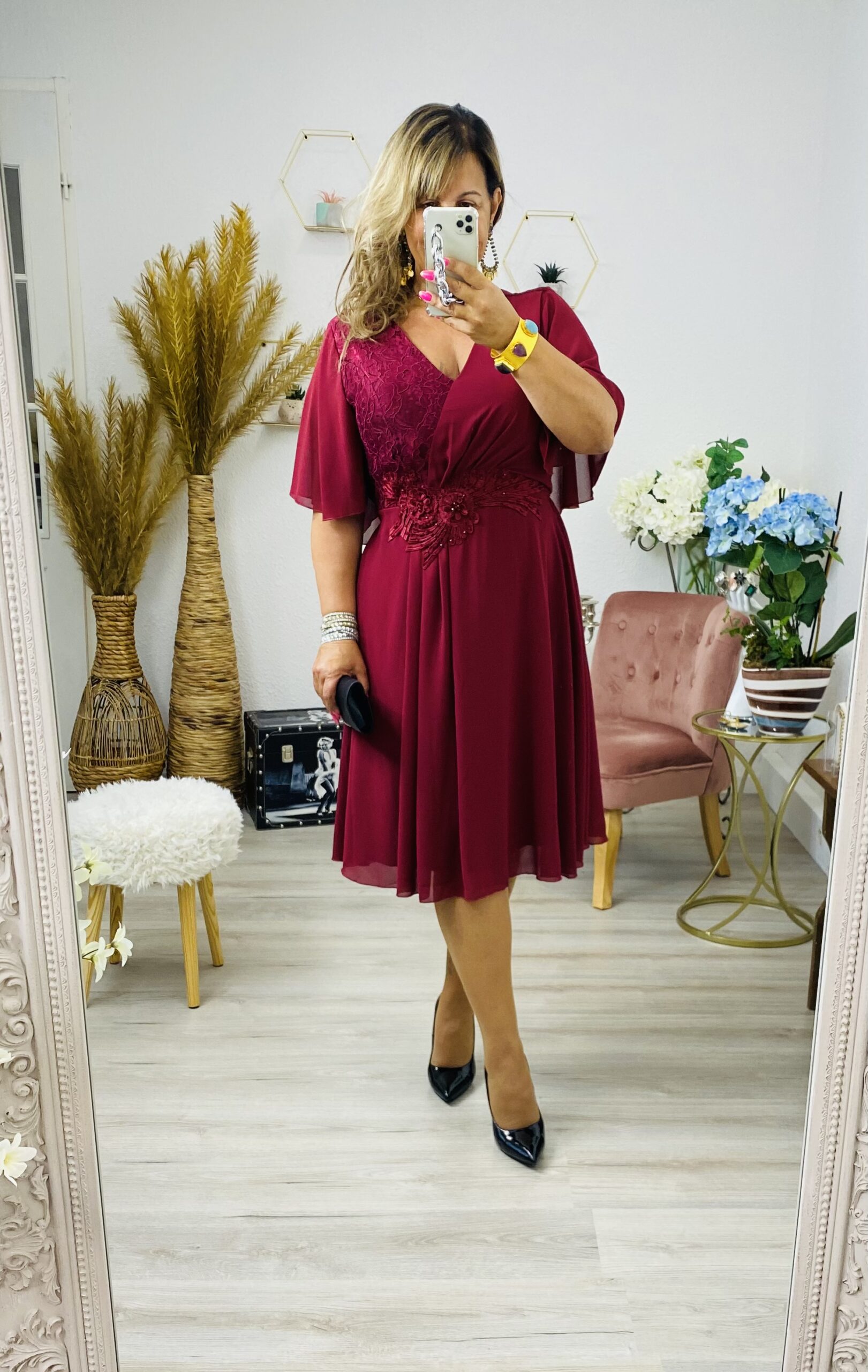 Robe de soirée Bela Courte – DRESSING FASHION